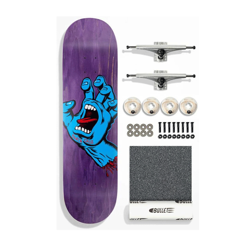 Santa Cruz - Screaming Hand Complete Kit Skateboard - 8.375" – Magic Toast